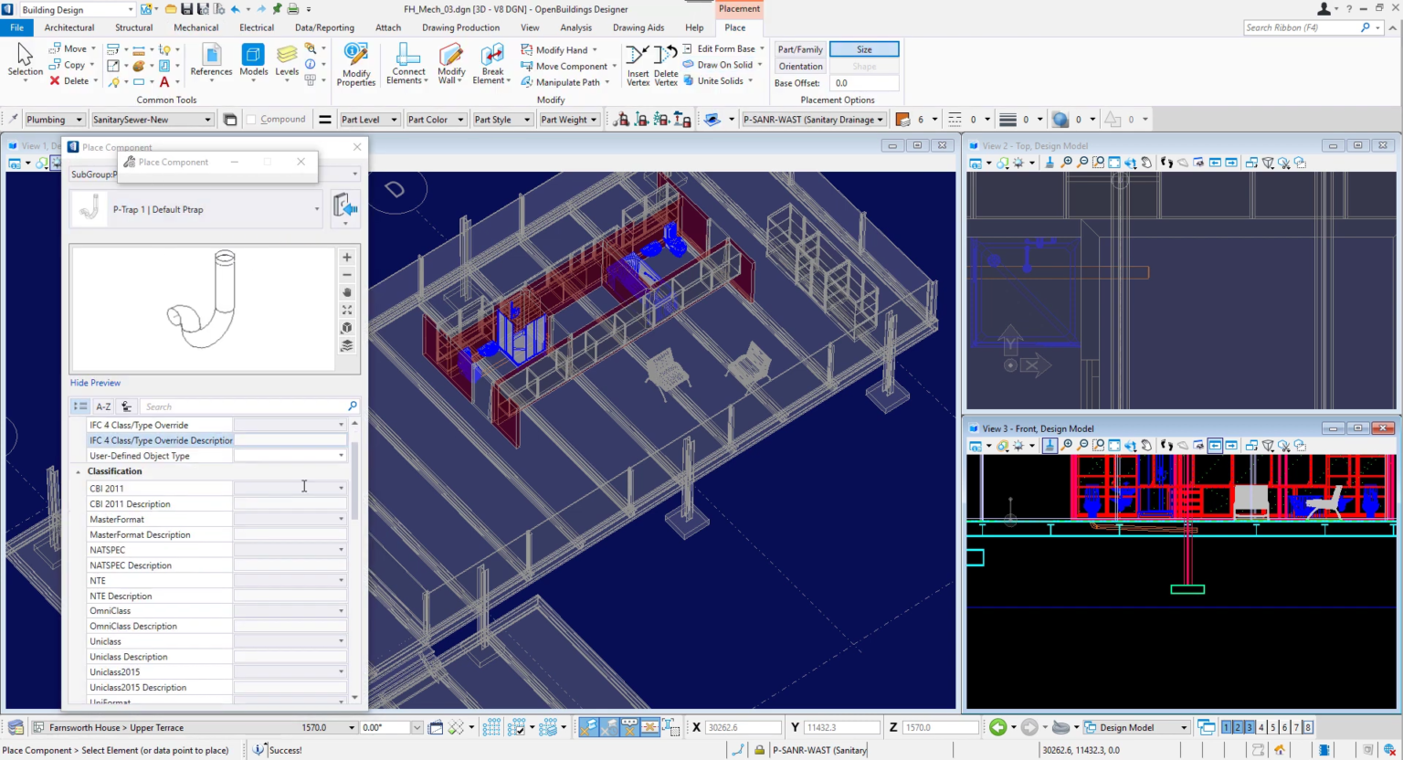 OpenBuildings CONNECT Edition - Basic MEP Modelling - Screenshot 1 ...