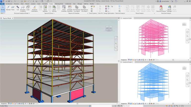 Revit 2023 Screenshot 12 New Workflow For Structural Analysis