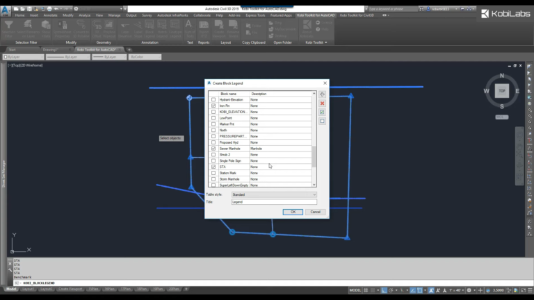Kobi_Toolkit_for_AutoCAD_Screenshot_4_Block_Legend - ArchSupply.com